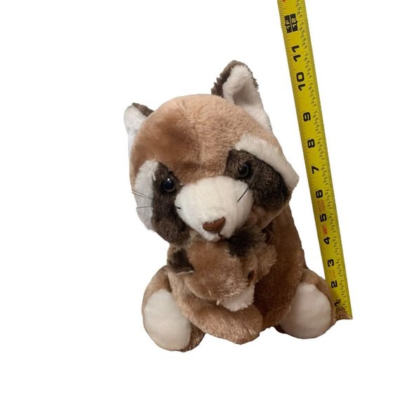 California Stuffed Toys | Toys | Vintage Mama Raccoon Baby Plush ...